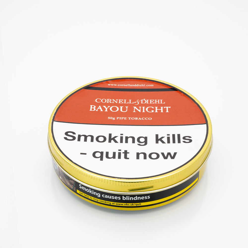 Cornell & Diehl Bayou Night Pipe Tobacco 50g Tin | Buy Online | Bull Brand