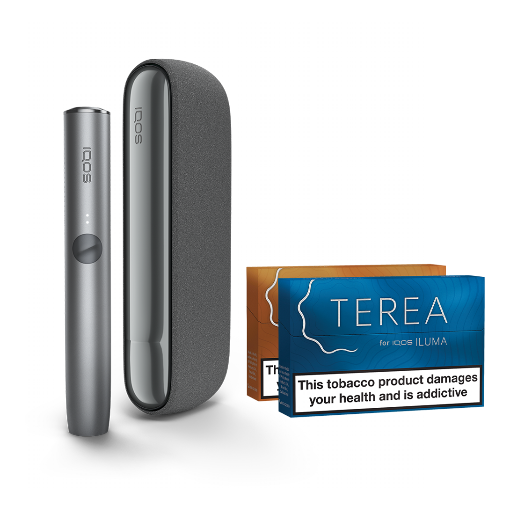 IQOS Iluma One Pebble Grey (Tobacco Heating System) Starter Kit | Buy ...
