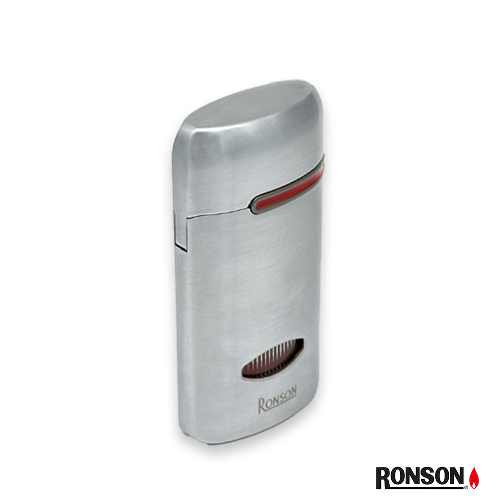 Ronson Fen Cigar Lighter Jet Gas Lighter SILVER (114001) | Buy Online ...