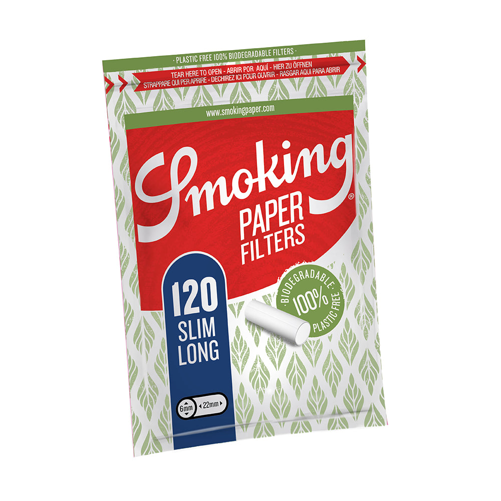 Smoking Slim PAPER Filter Tips Long – Bull Brand