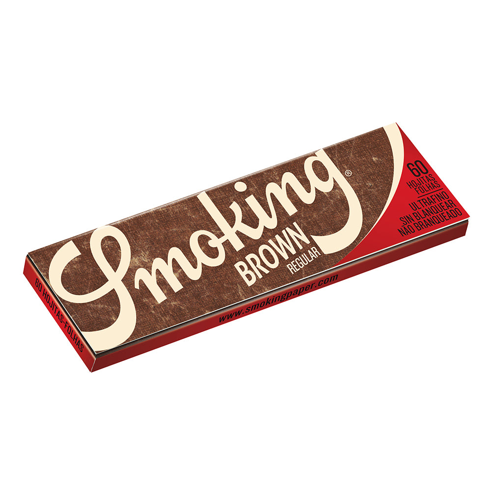 Smoking Brown Regular Cut Corner Papers – Bull Brand