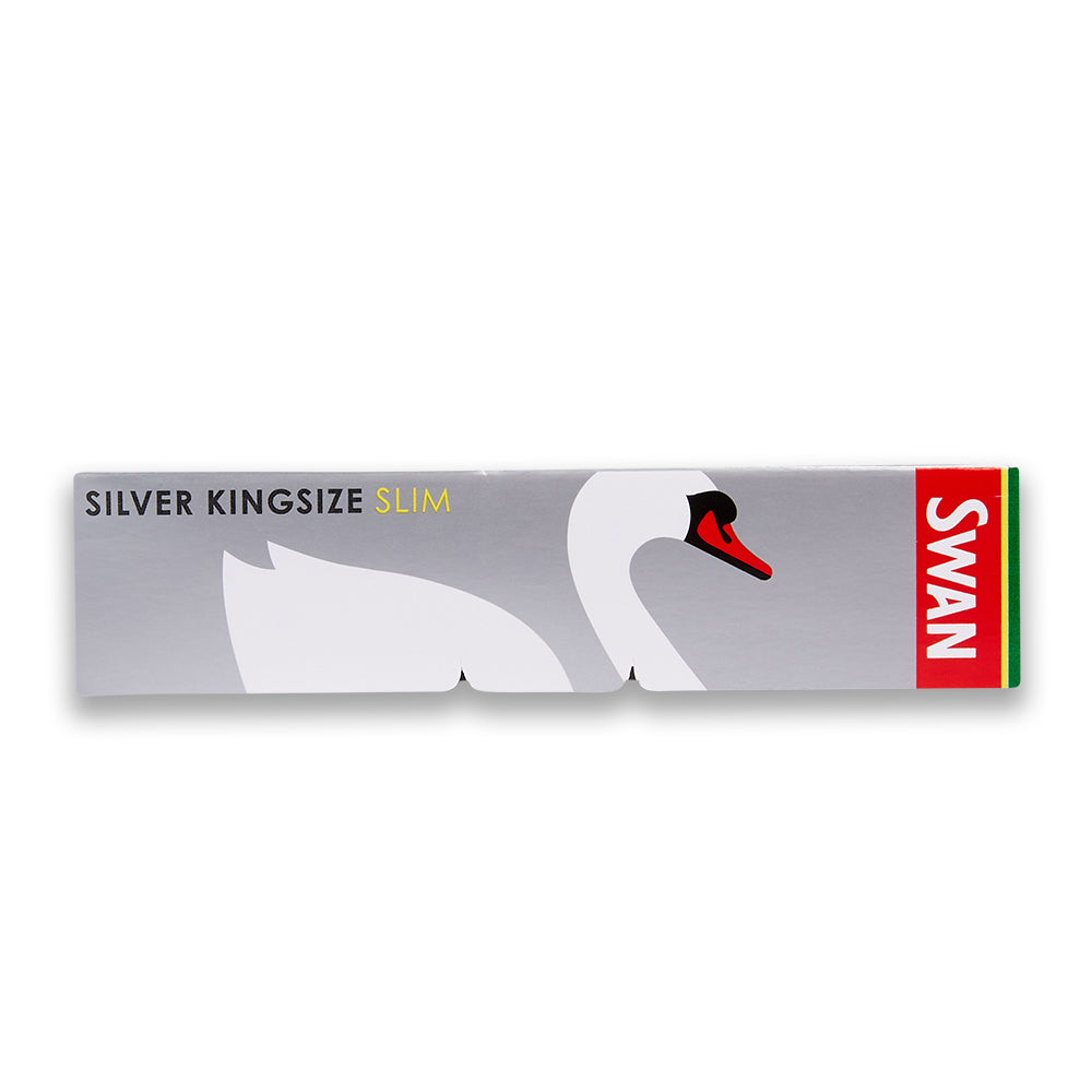 Swan King Size Silver Slim Ultra Fine Weight Rolling Papers | Cigarette ...