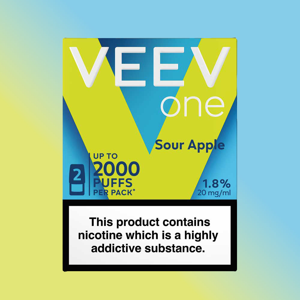 Veev ONE Pods SOUR APPLE | Buy Online | Bull Brand