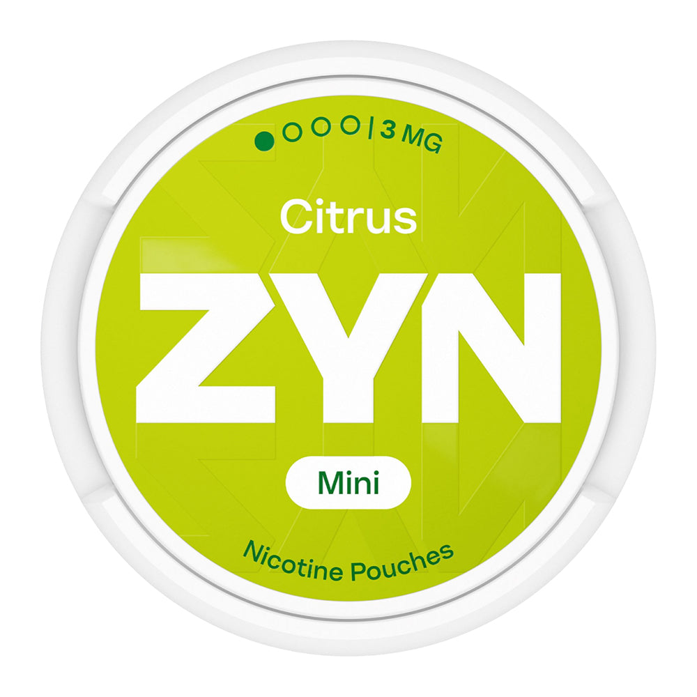 Zyn Nicotine Pouch Citrus 3mg MINI| Buy Online l Bull Brand