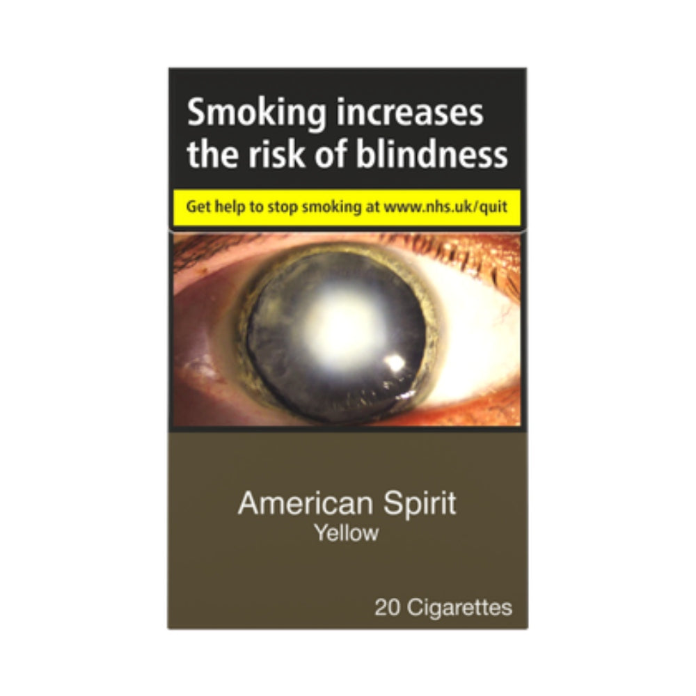 American Spirit Yellow Cigarettes 20pk | Buy Online | Bull Brand
