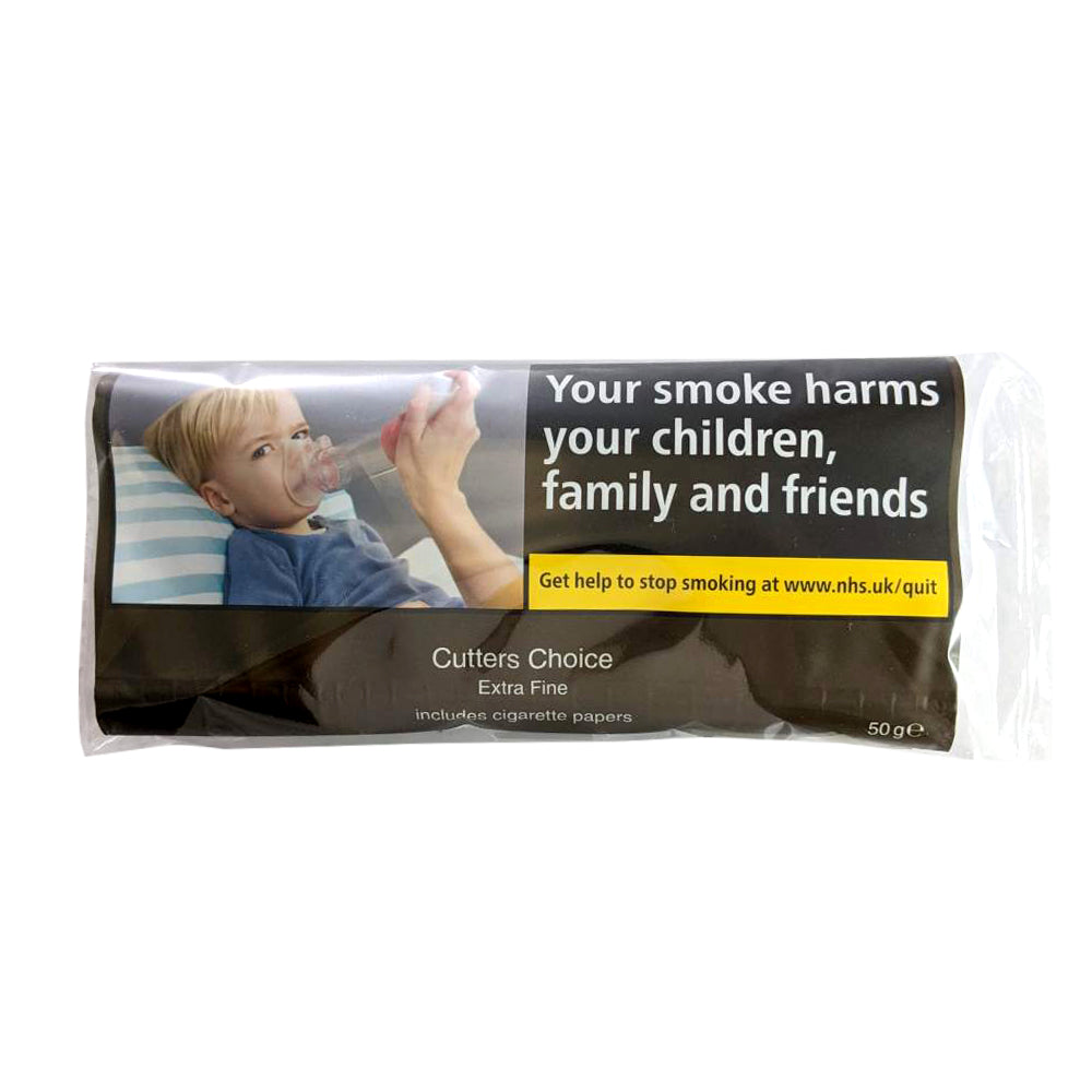 Cutters Choice Extra Fine Hand Rolling Tobacco 50g | Buy Online | Bull ...