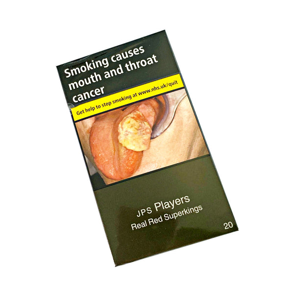 JPS Players Superkings Real Red Cigarettes 20 | Buy Online | Bull Brand
