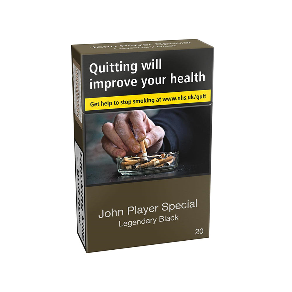 John Player Special Legendary Black Cigarettes 20 Pack | Buy Online ...
