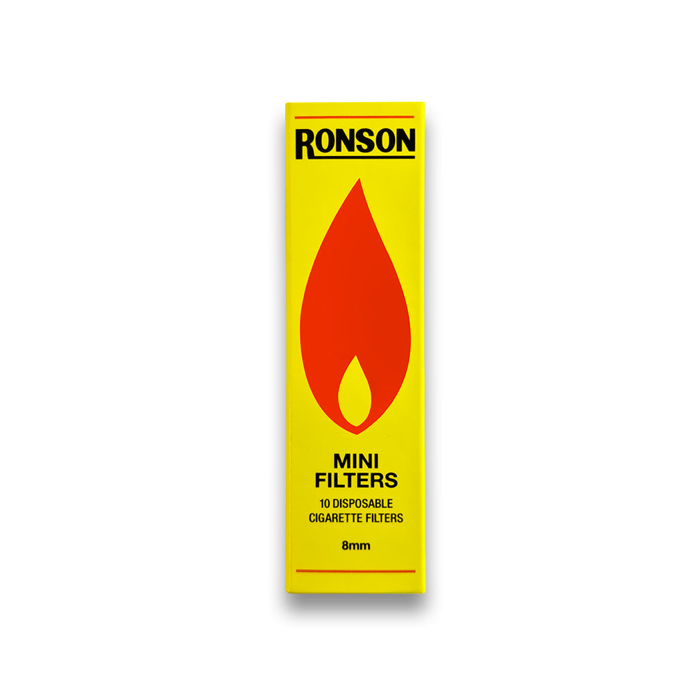 Ronson Mini Cigarette Filters 10 Pack | Buy Online | Bull Brand