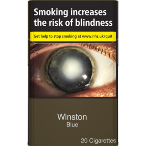 Winston Blue Cigarettes 20 Pack | Buy Online | Bull Brand