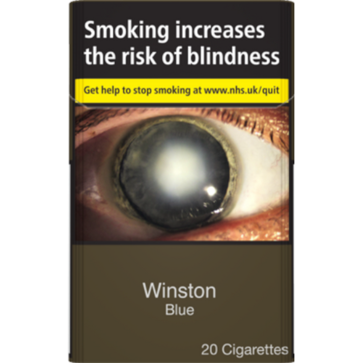 Winston Blue Cigarettes 20 Pack | Buy Online | Bull Brand