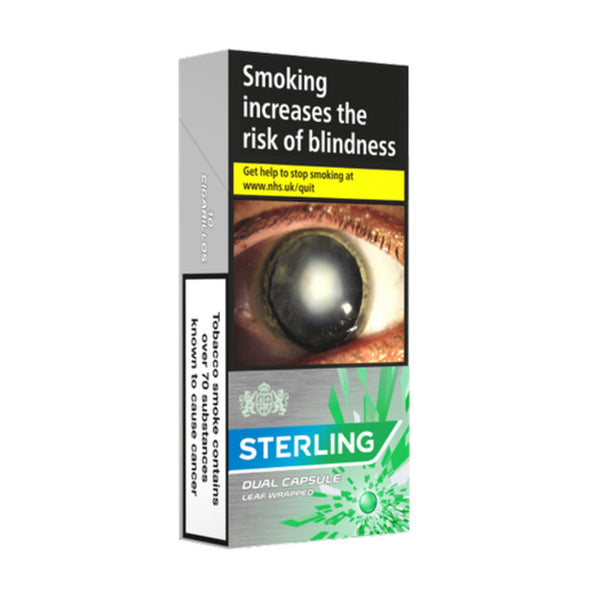 Sterling Dual Capsule Leaf Wrapped Cigarillos 10 Pack | Buy Online ...