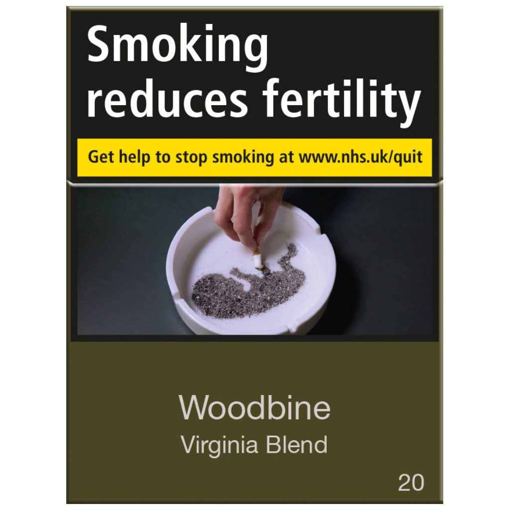 Woodbine Virginia Blend Non-Tipped Cigarettes 20 Pack | Buy Online ...